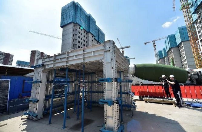 Vanke City Aluminium Concrete Formwork Hire Solution