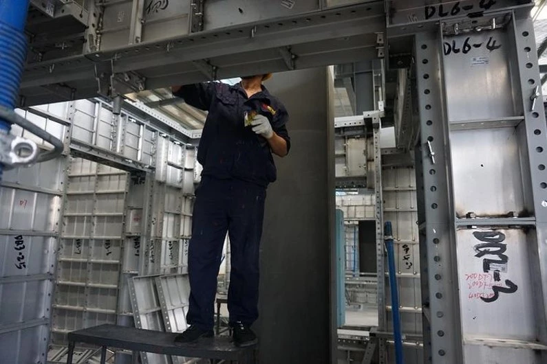 Vanke City Aluminium Concrete Formwork Hire Solution