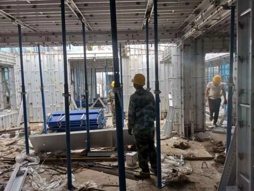 wall formwork construction